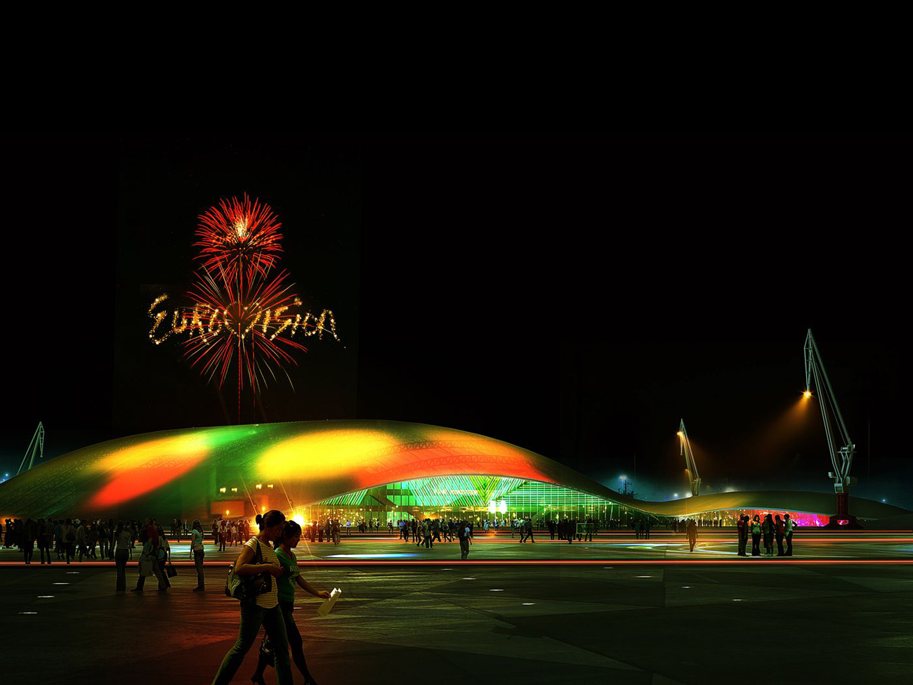 Eurovision 2012 Indoor Pavilion