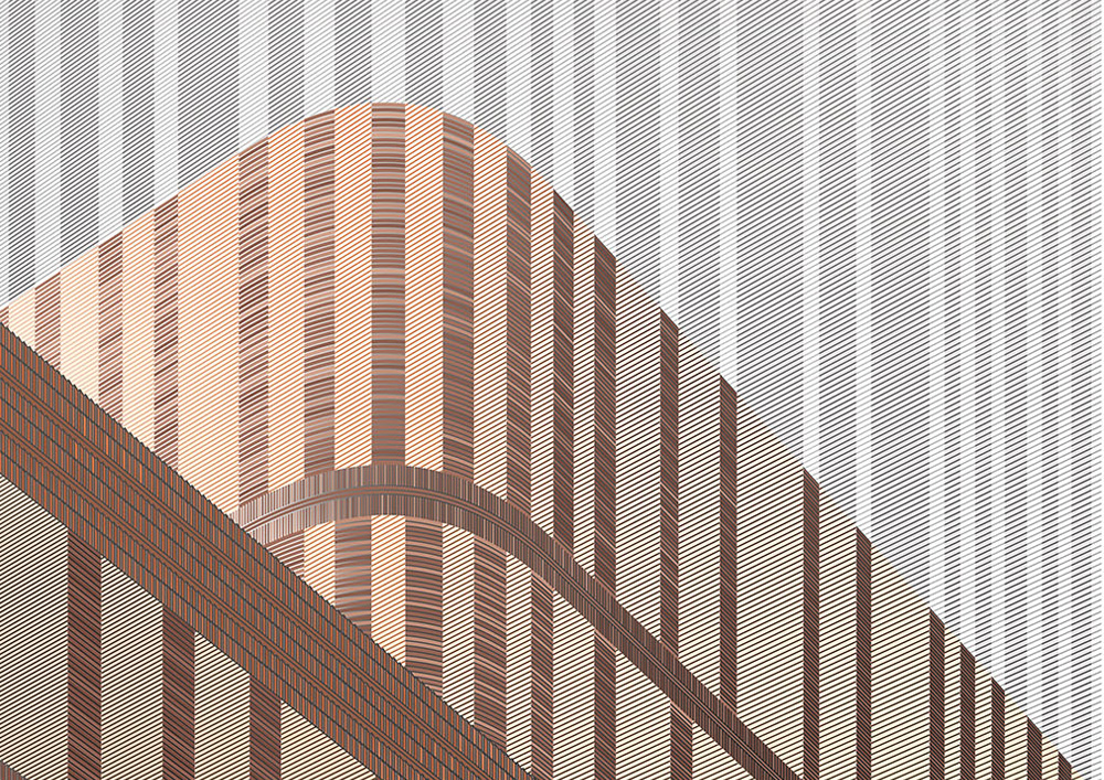 Giuseppe Gallo abstracts Mecanoo's architecture - Designboom > Mecanoo
