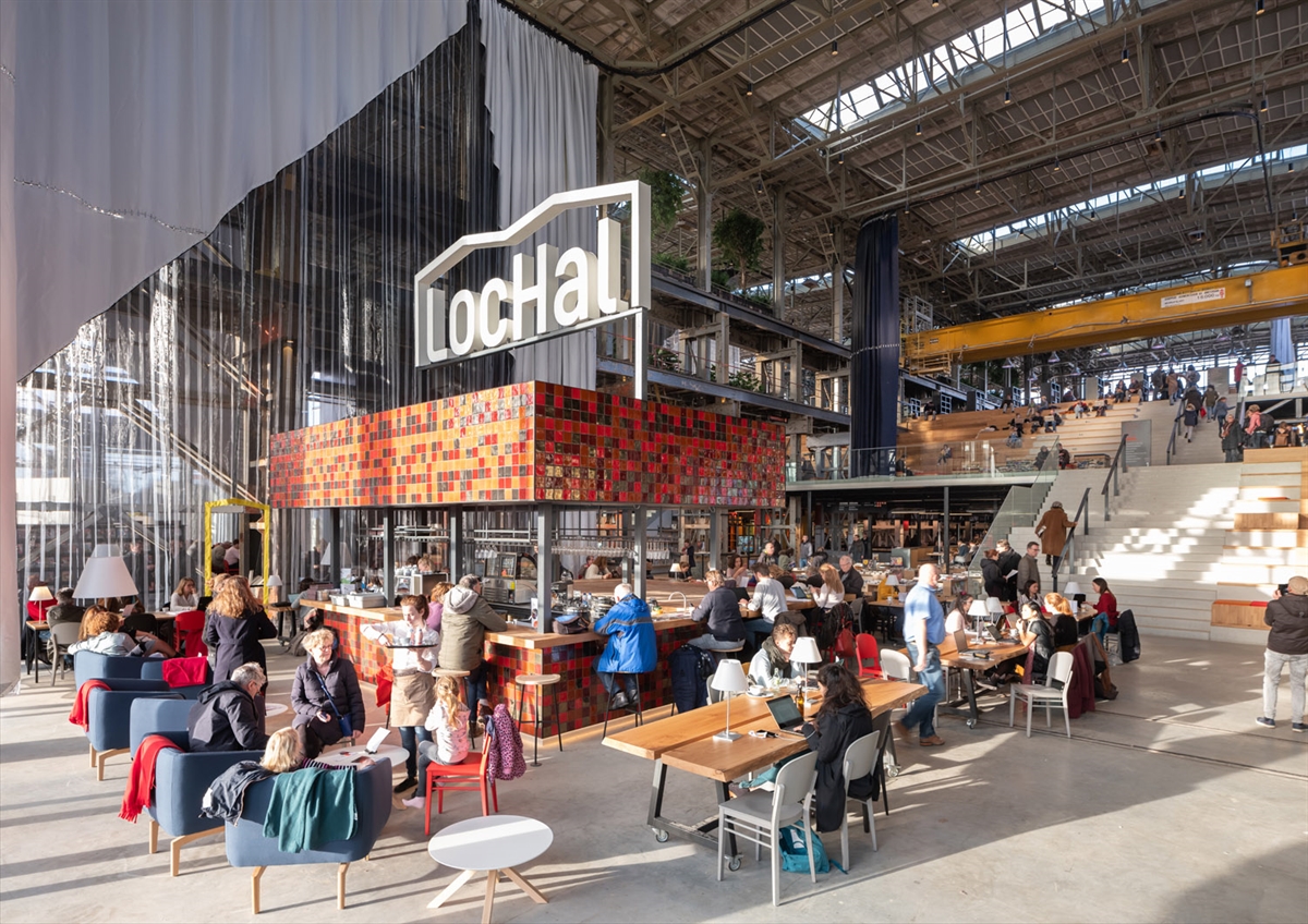 Mecanoo completes interior design for LocHal, a world-class library for ...