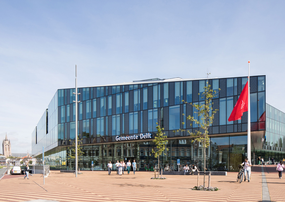 Mecanoo completes new Delft City Hall and Train Station > Mecanoo