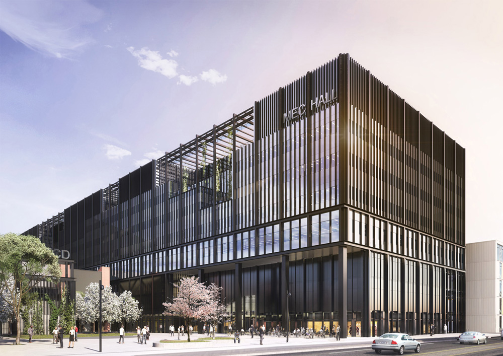 Mecanoo’s Manchester Engineering Campus Development Tops Out > Mecanoo