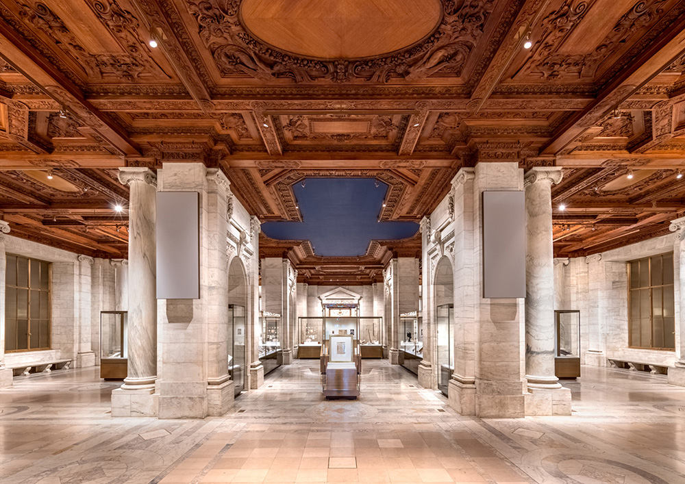 Grand opening of The Polonsky Exhibition of The New York Public Library ...