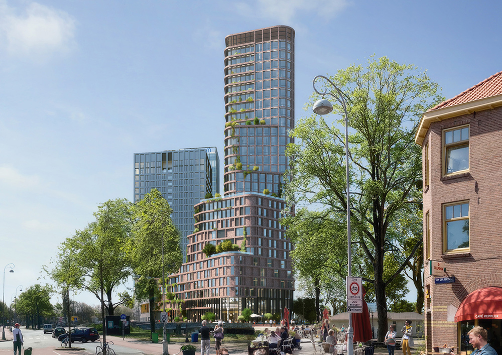 Xior team wins Brink Tower, connecting two neigbourhoods in Amsterdam ...
