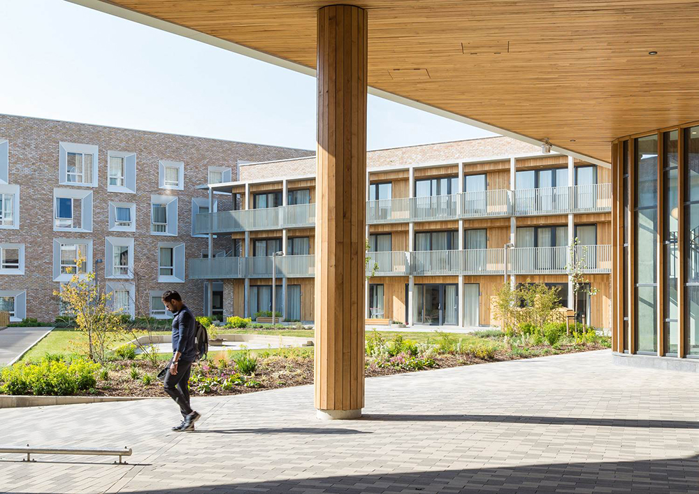 Courtyards and communal identity define Mecanoo's housing at North West ...