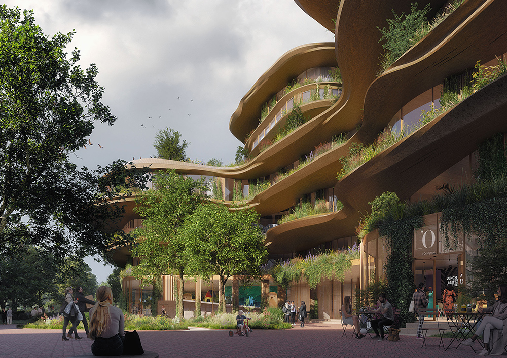 Mecanoo wins tender for nature-inclusive residential building at ...